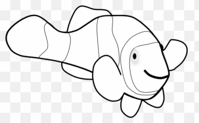 Download Fish Outline Drawings Colorful - Cartoon Fish With Mouth Open ...