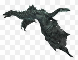 Alduin Statue From Skyrim Png Image - Skyrim Alduin Transparent ...