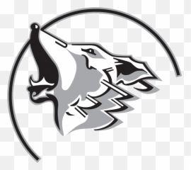 Green Wolf E - Green Wolf Logo Png,Wolf Mascot Logo - free transparent ...