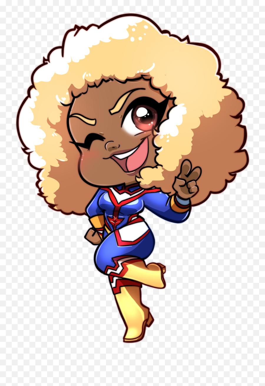 Femall Might Chibi Sticker From Akakiogau0027s Print Shoppe - Chibi All ...