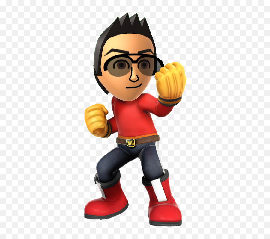Download Mii Fighter - Full Size Png Image Pngkit Smash Bros T Pose ...