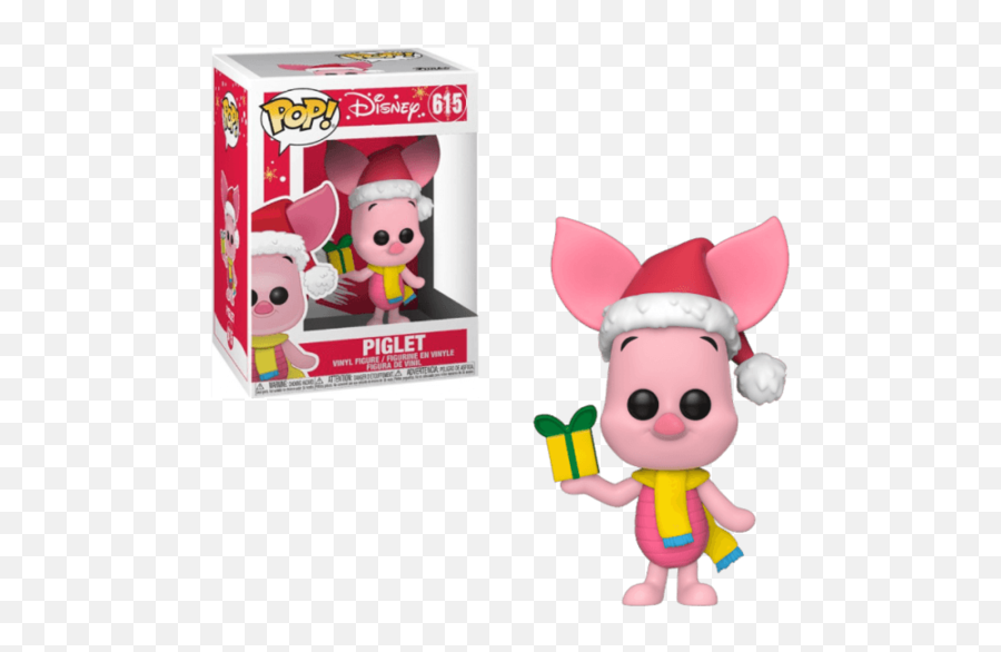 Disney Holiday Piglet 615 Pop Vinyl Figure - Funko Pops By Funko Pop ...