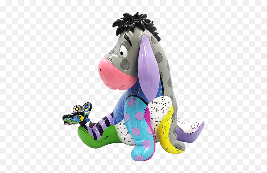 Eeyore Figurine By Enesco - Eeyore Britto Png,Eeyore Transparent - free ...