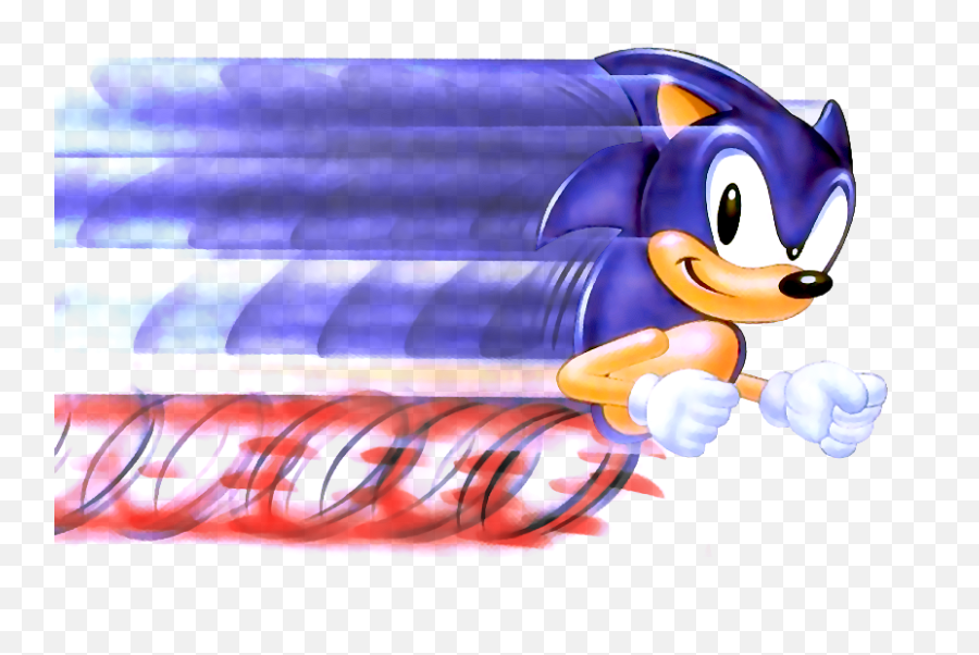 Hedgehog Sonic Running Super Fast Png Sonic Running Png Free