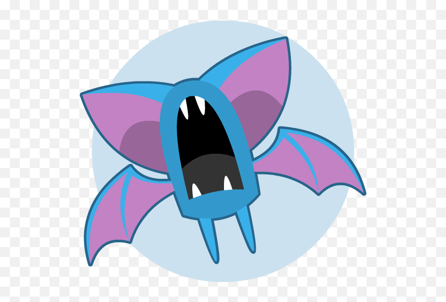 Zubat By Gerkinman - Clip Art Png,Zubat Png - free transparent png ...