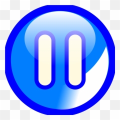 Fileeo Circle Pink Pausesvg - Wikimedia Commons Pause Icon Blue Png ...