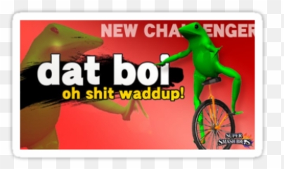 Pepe And Dat Boi Transparent Png - Meme Profile Picture Png,Dat Boi Png ...