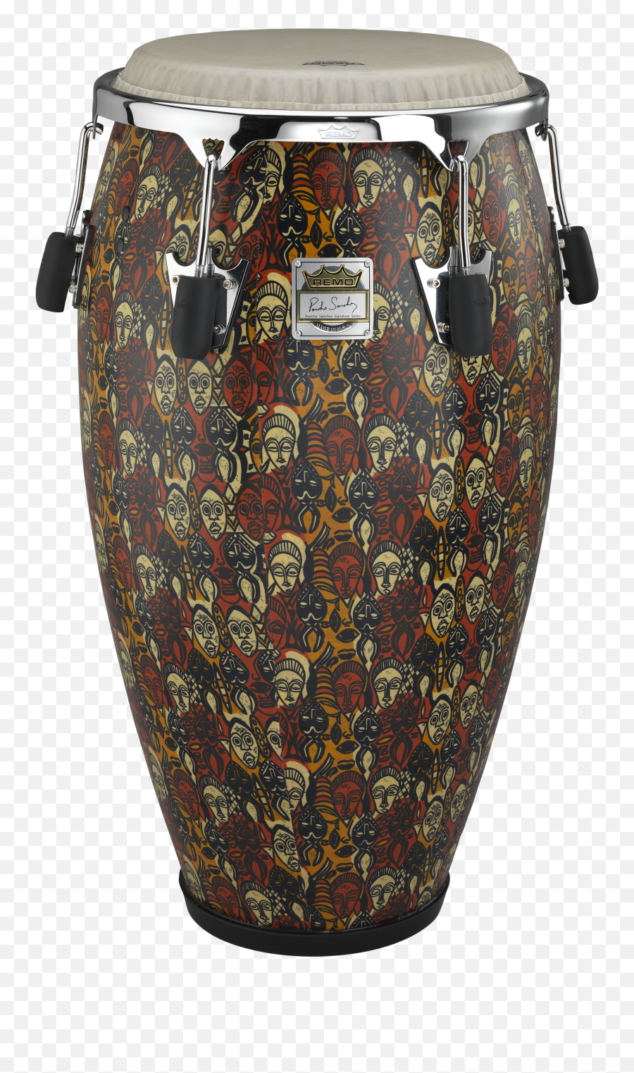 Remo Valencia Poncho Sanchez Conga Drum Multi Mask - Remo Conga Png ...