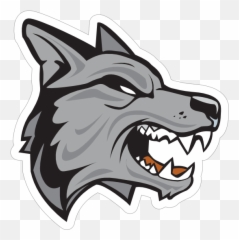 Green Wolf E - Green Wolf Logo Png,Wolf Mascot Logo - free transparent ...