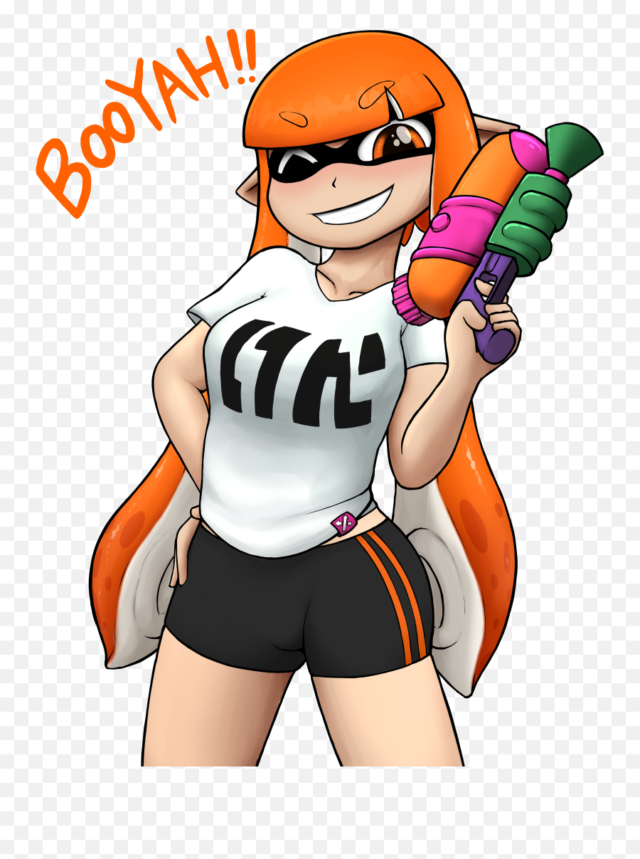 Inkling Girl By Anearbyanimal - Cartoon Png,Inkling Png - free ...