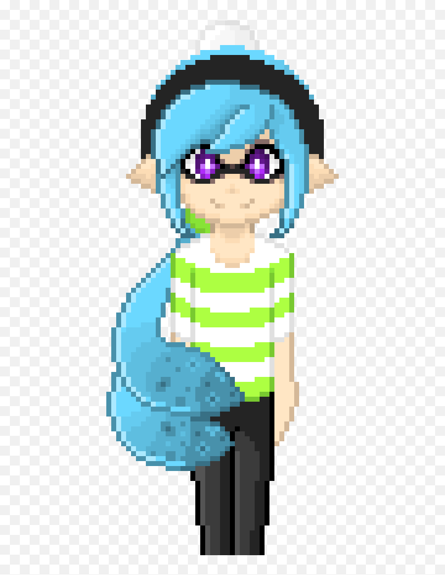 Inkling Oc Valerie Pixel Art Maker - Cartoon Png,Inkling Png - free ...