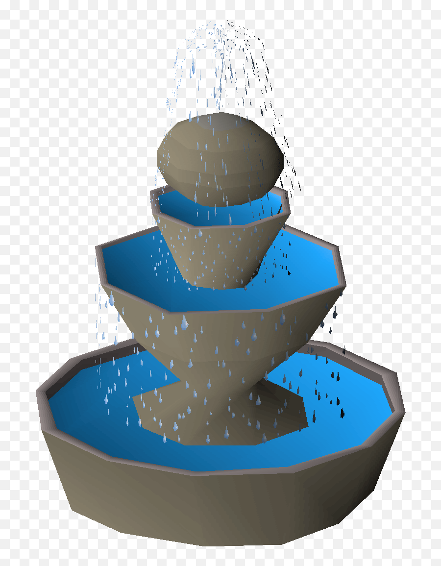 Large Fountain - Osrs Wiki Illustration Png,Fountain Png - free ...