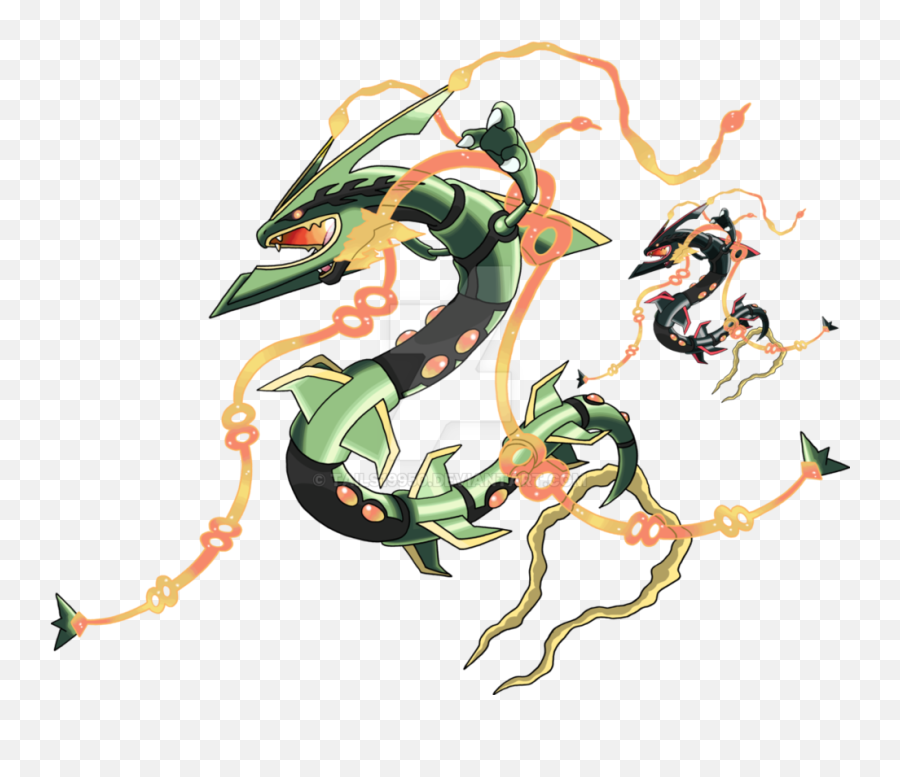 Download Rayquaza Transparent Mega Clip Free - Mega Rayquaza Mega ...
