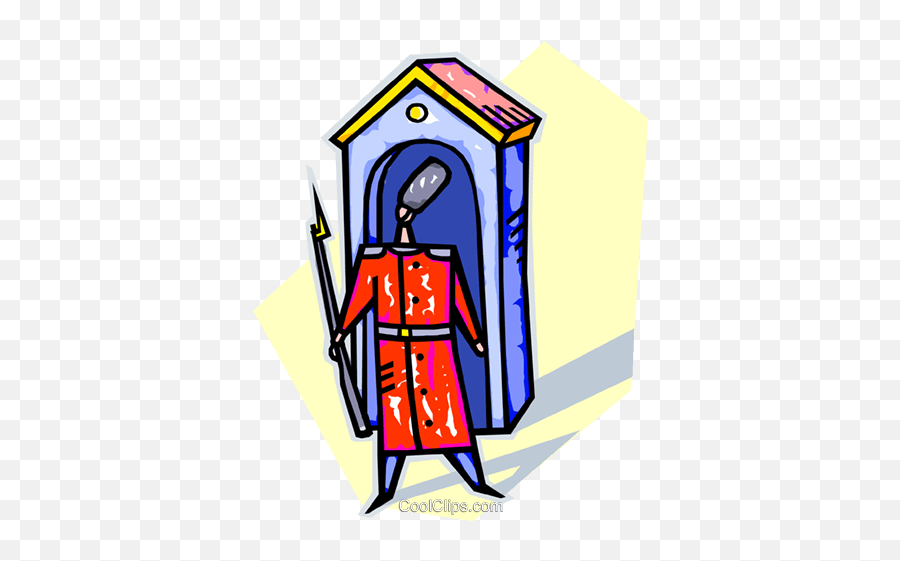 Guard House Royalty Free Vector Clip Art Illustration - Clipart Png ...