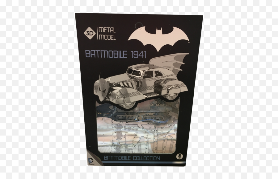 Batman - 1941 Batmobile 3d Metallic Puzzle Humvee Png,Batmobile Png ...