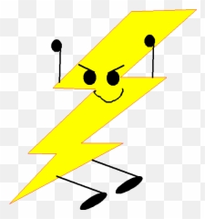 Usericon - Bfdi Bfb Characters Png,Yellow Lightning Png - free ...