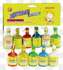 Party Popper Revolver - Confetti Png,Party Popper Png - free ...