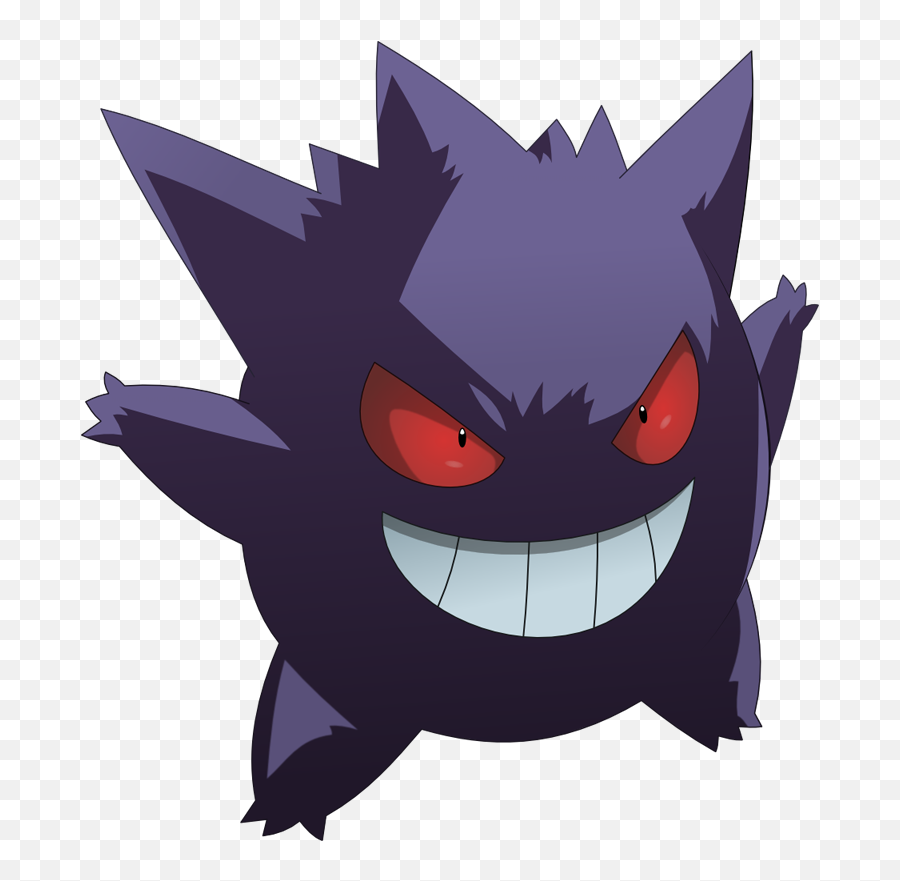 Pokemon 2094 Shiny Gengar Pokedex Evolution Moves - Transparent Gengar ...