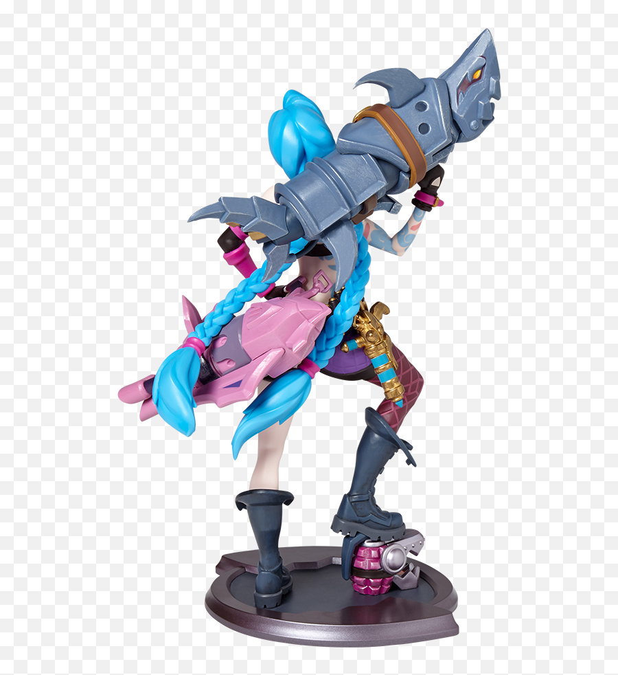 Jinx Unlocked Statue - Riot Games Store Jinx Unlocked Png,Jinx Png ...