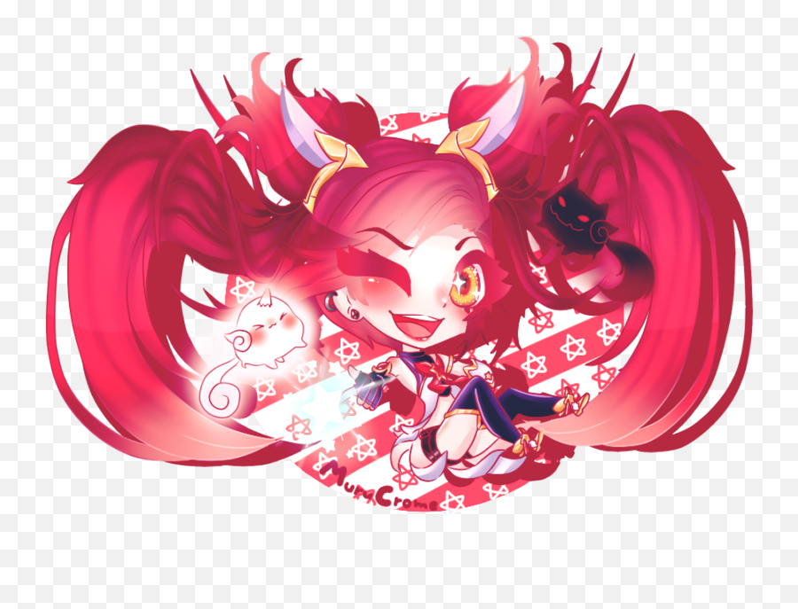 Star Guardian Jinx By Murunee - Kun Chibi Star Guardian Jinx ...