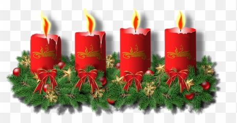 Advent Candles Clipart - Png Transparent Advent Clipart,Advent Wreath ...
